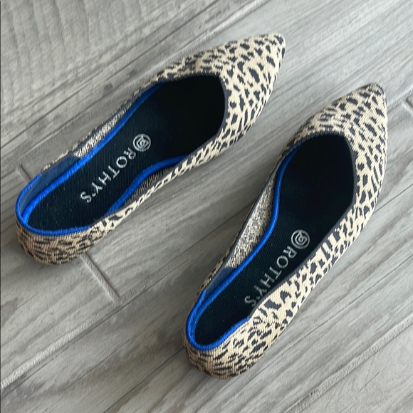 Rothy's | Shoes | Rothys Leopard Print Womens Flats | Poshmark